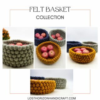 High-Quality Felt Products | Handmade Organic Wool Felt Goods