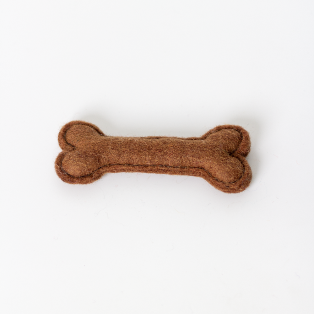 Felt Dog Bone | Lost Horizon Handicraft